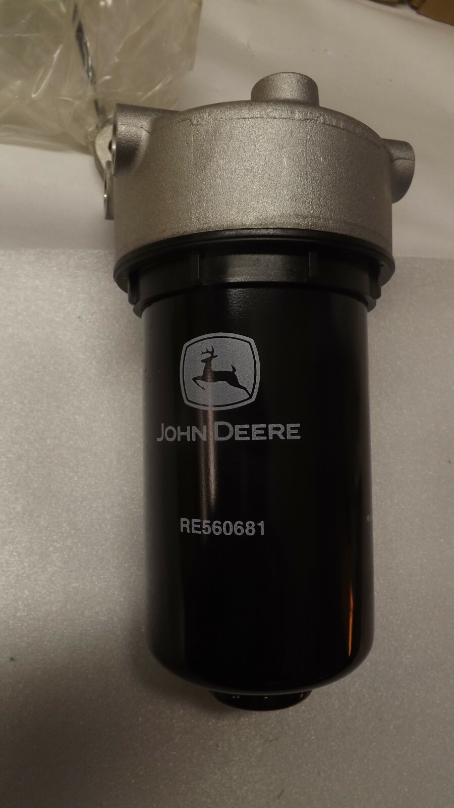 New OEM John Deere Medium Secondary Filter Housing RE570134 , RE560681 ...