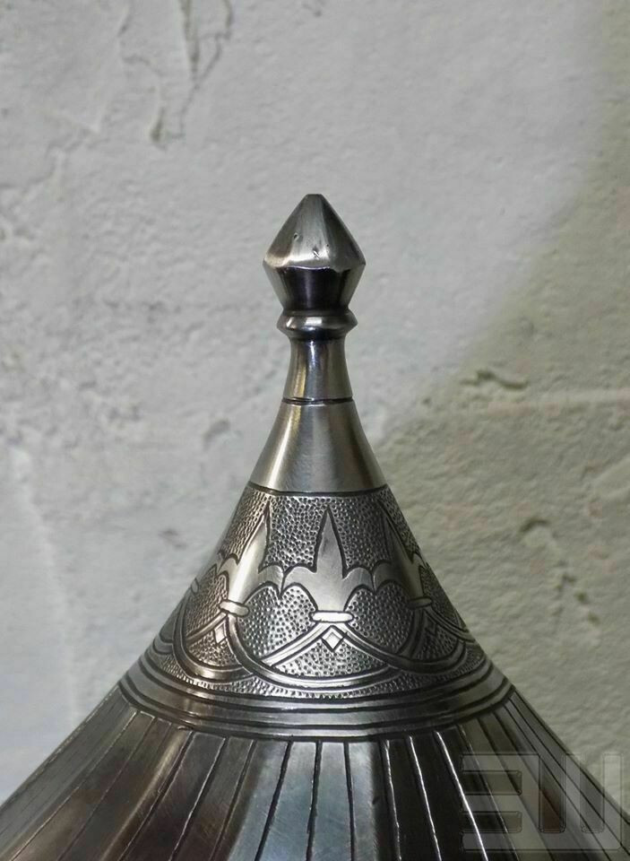 Handmade 16Ga Steel Medieval Ottoman Helmet Islamic Knight Historical ...