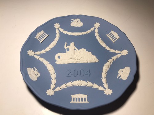 Wedgwood Blue Jasperware 2004 Annual Collector Plate Excellent | eBay