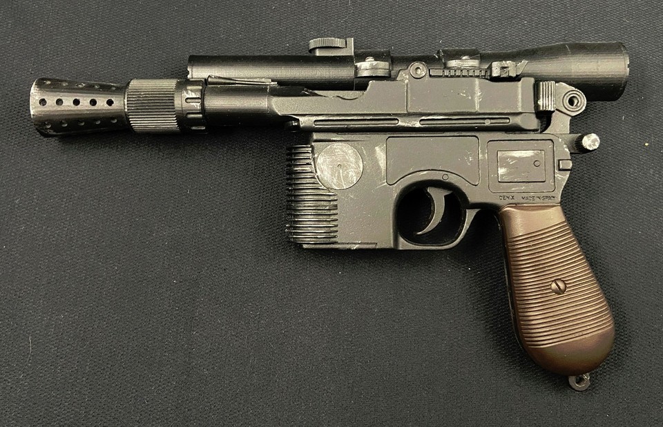 Han Solo DL-44 ESB resin cast blaster prop kit (NOT 3d printed) for ...
