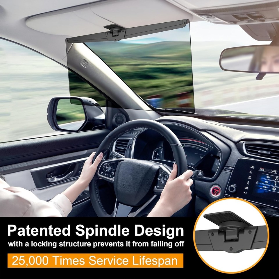 Sun Visor Extender for Cars, Polarized Car Visor Extender Sun Blocker UV400, Adj | eBay