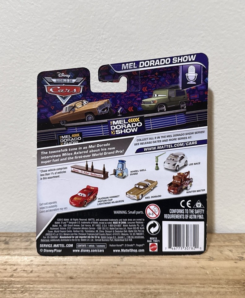 Mattel Disney Pixar Cars Lee Race Mel Dorado Show Chase | eBay