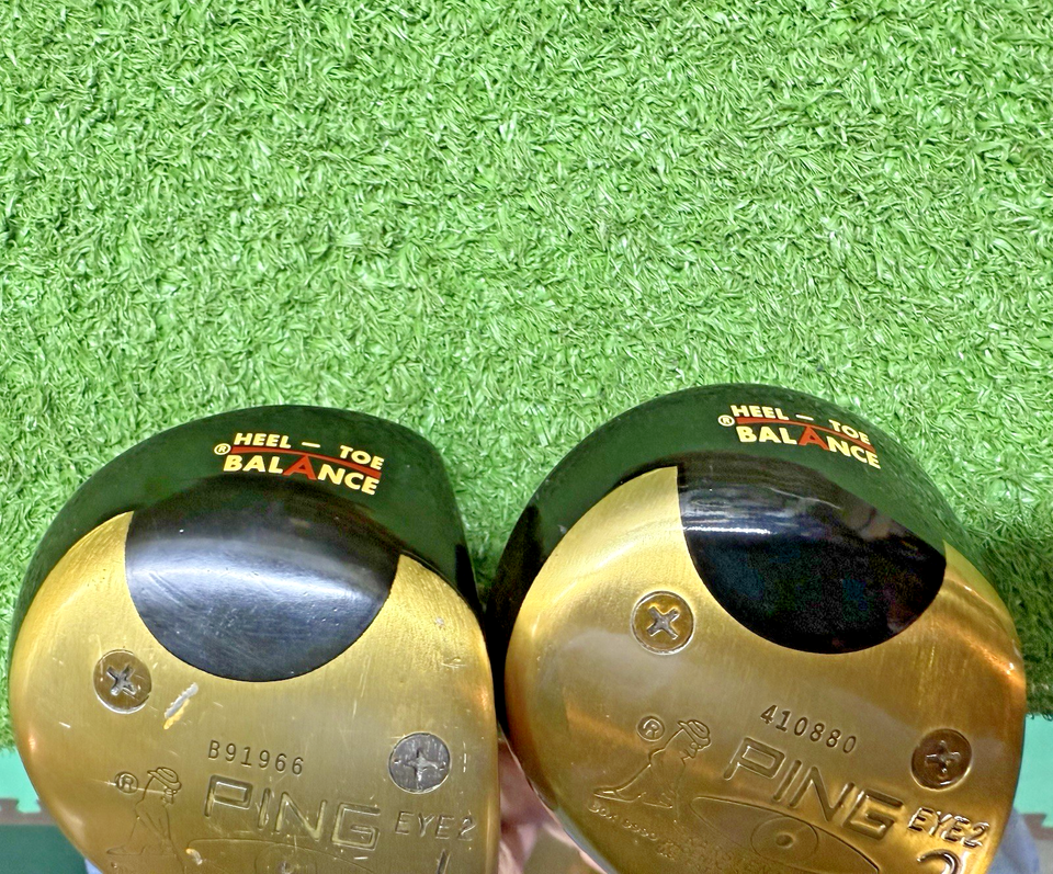 Vintage Ping Eye 2 Woods Driver & 3 Wood in New Condition | eBay