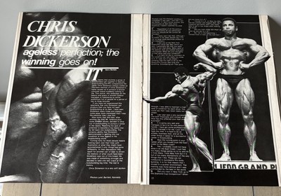 Chris Dickerson Mr. Olympia Ageless Perfection Bodybuilding Article | eBay