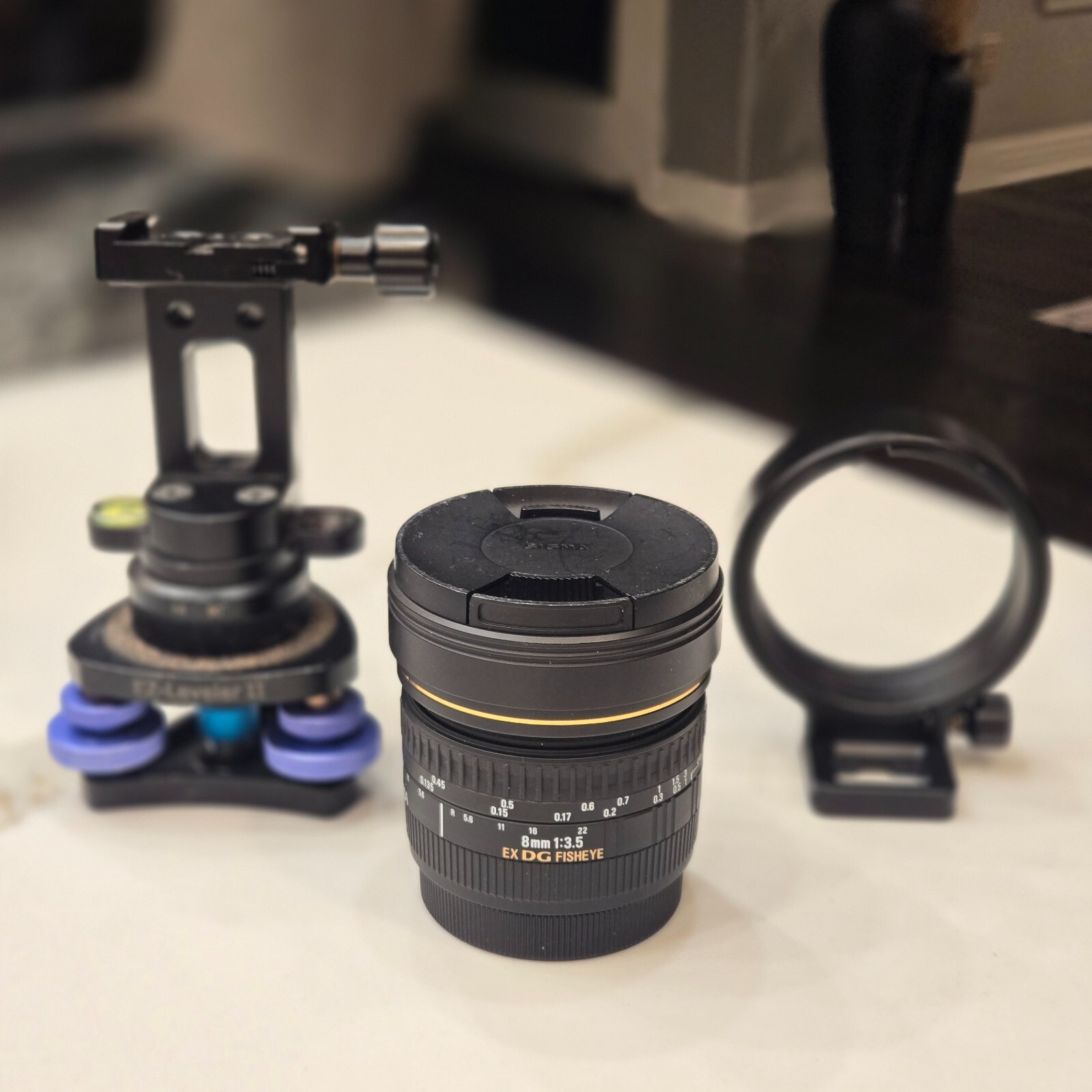 Sigma 8mm f/3.5 EX DG Fisheye Lens + NNR10 Rotator + Nodal Ninja ...