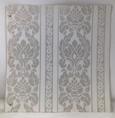 1960s Vintage Wallpaper Sample Birge Show-Off Stripes Stuff Warren ...