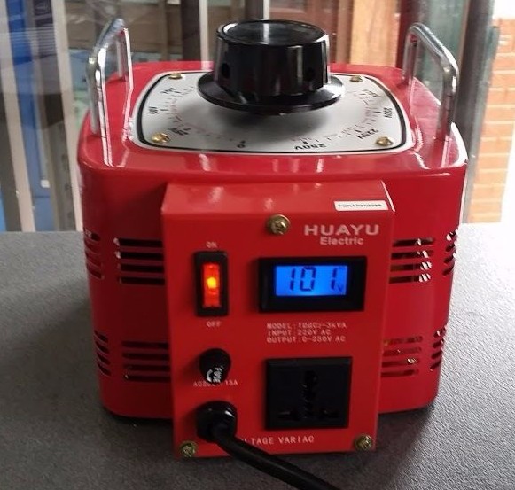 Variable Transformer 2000VA Variac Regulated Output From 0 To 240 Volts ...