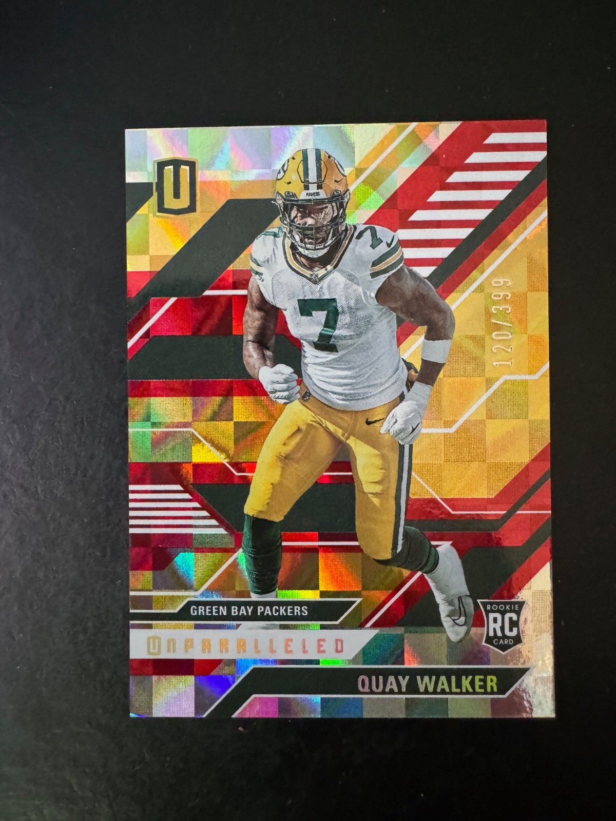 2022 Panini Chronicles - Unparalleled Checker #UNP-26 Quay Walker /399 ...