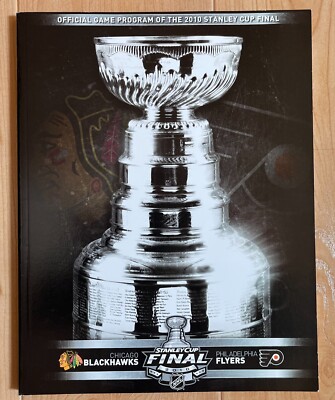 Stanley Cup NHL Finals 2010 Official Game Program Blackhawks vs. Flyers ...