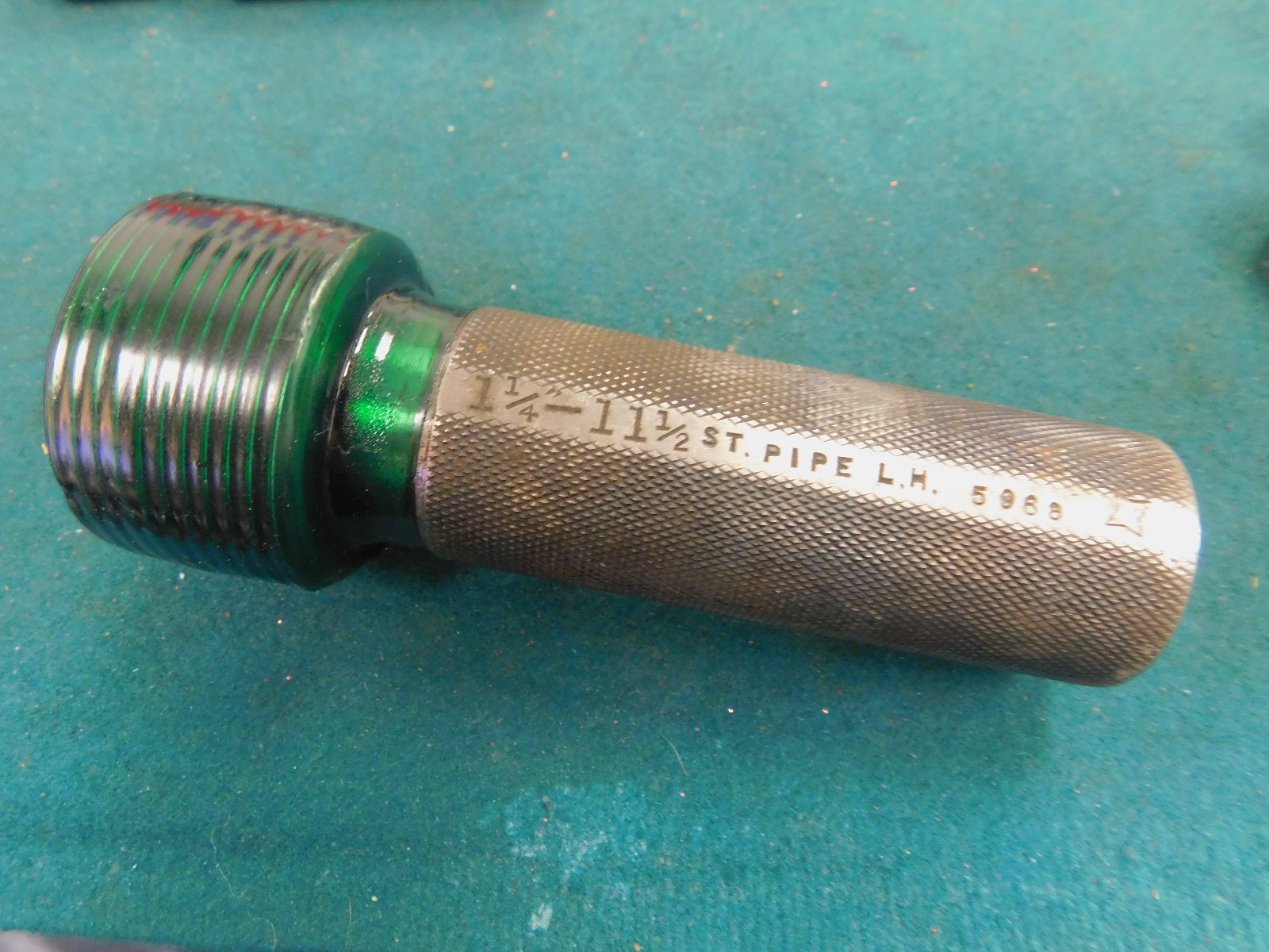 Greenfield USA Thread Plug Go Gage 1-1/4"-11-1/2 BR STD Straight Pipe ...