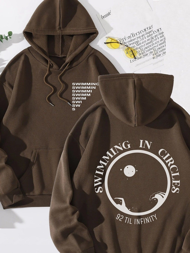 2-sided hoodie, Mac Miller Swimming Circles 92 Til Infinity Hoodie ...