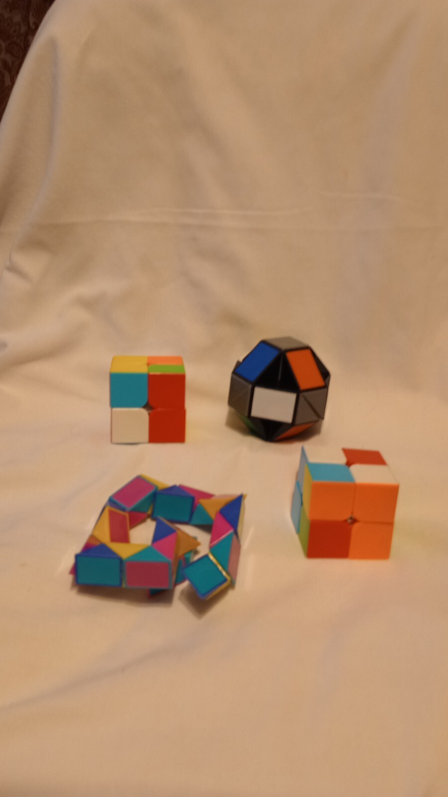 Lot Of 4 Rubik’s Cube Type Puzzles Vintage And Modern Snake & More | eBay