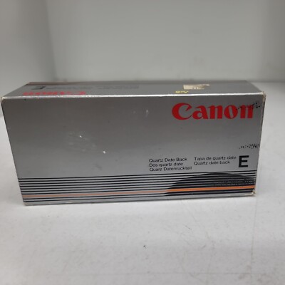 Canon Quartz Date Back E New Film Camera Door | eBay