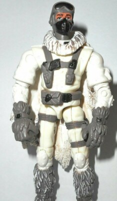 GI JOE 2003 Cobra SNOW WOLF SERPENT complete vehicle driver spytroops ...
