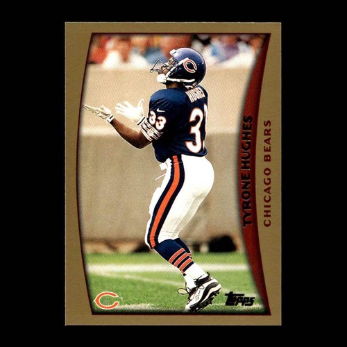 Tyrone Hughes 1998 Topps Chicago Bears #74 R323G 54 | eBay