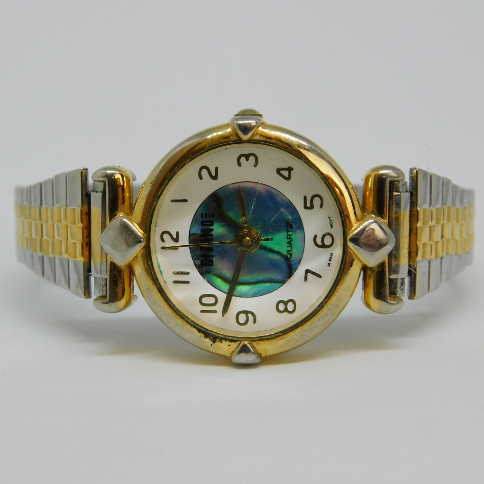 Gitano 8108 Two-Tone Quartz Analog Women's Watch Sz. 6" New Battery | eBay