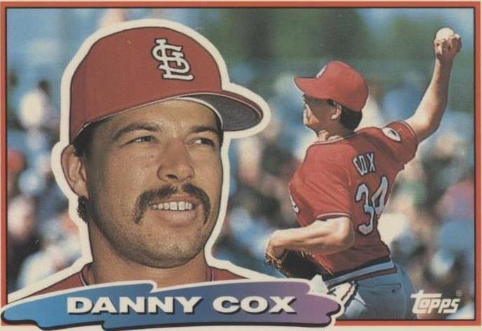 1988 Topps Big - Danny Cox #111 C* on Back for sale online | eBay