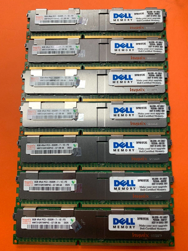 Hynix DELL 56GB (7x8GB) 4Rx4 PC3-8500R RAM MEMORY SNPM015FC/8G ...