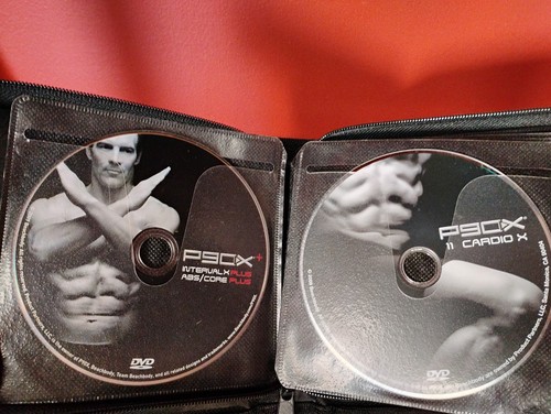 Beach Body Workout P90x Extreme Home Fitness 16 DVD's Used With Zip Up ...