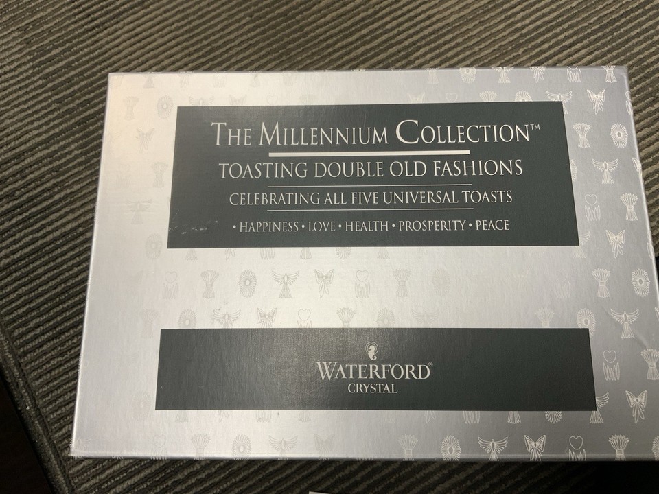 Waterford Crystal The Millennium Collection Toasting Double Old ...
