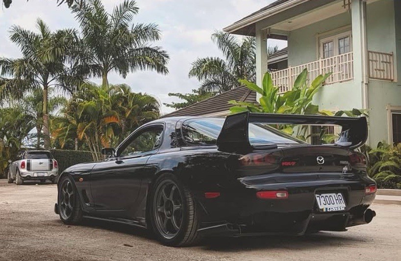 Pan Speed Type 3 Style Wing / Spoiler In FRP For RX7 FD3s 93-02 | eBay