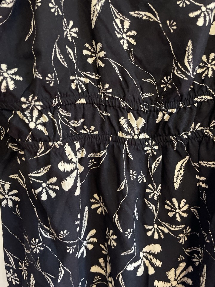 Ladies Simply Be Milkmaid Style Top Size 14 Black Stunning | eBay UK