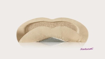 Molnlycke Mepilex Border Sacrum Ag Silver Foam Dressing, 9.2x9.2 ...