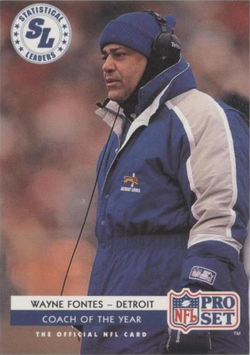 Las mejores ofertas en 1992 Pro Set Wayne Fontes #3 | eBay