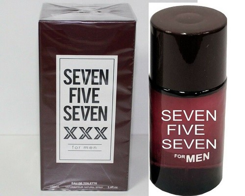SEVEN FIVE SEVEN XXX FOR MEN designer EDT cologne spray by MCH Beauty ...