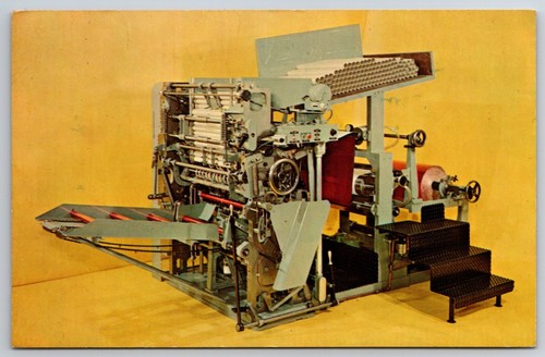 Elsner Automatic Rewinding Machine V 4-30 c1970's Advertising Postcard ...