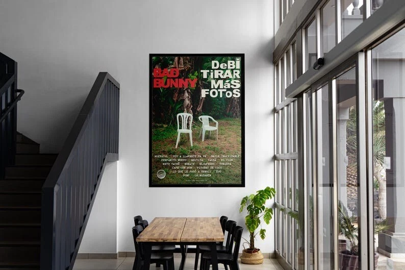 Bad Bunny Debí Tirar Más Fotos Poster No Frame, Music Poster | ID ...