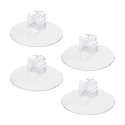 4 Pack Shower Caddy Connectors Suction Cups without Hooks for Bathroom ...