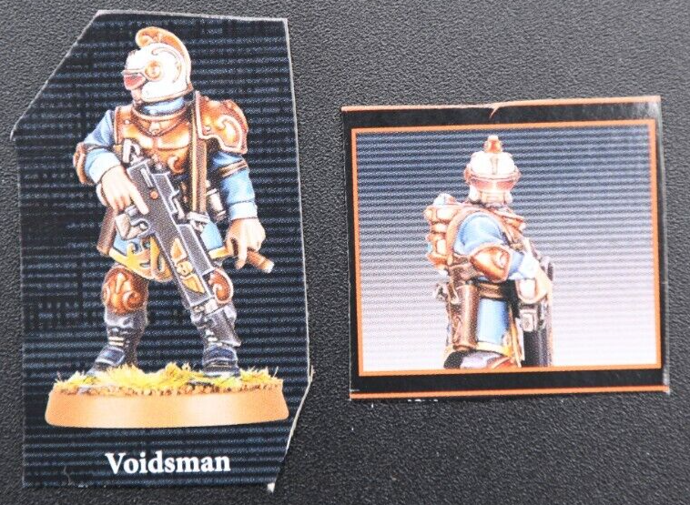 Warhammer 40k Agents of The Imperium: Kill Team Voidsman Rico Riguez w ...
