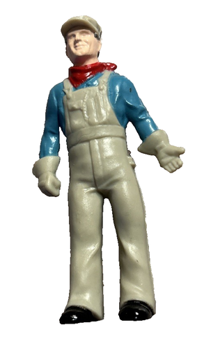 Lionel Frontier Freight Locomotive Engineer Action Figure 3" Brunette ...