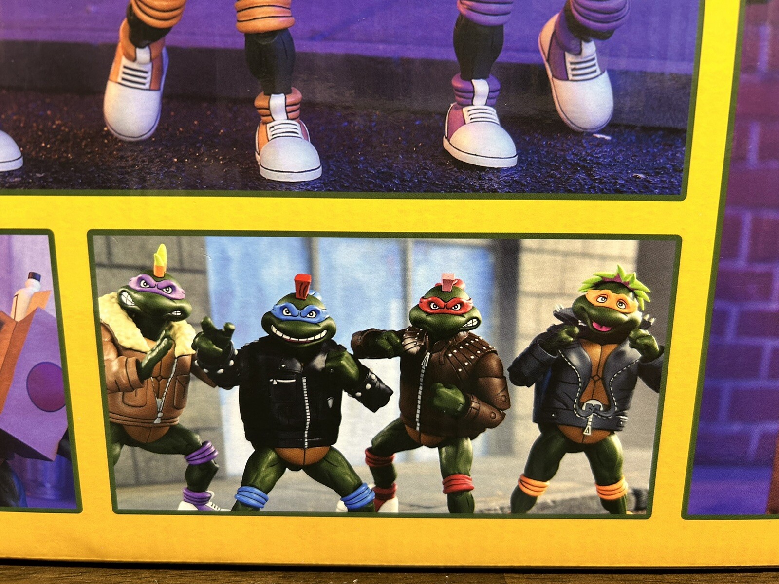 NECA TMNT Punk Disguise Turtles 2024 Haulathon 4-Pack MISB Mutant Ninja ...
