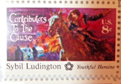 8 Cents Contributors To The Cause Sybil Ludington US Postage Stamps | eBay