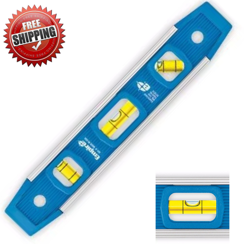 Empire 9 in. Torpedo Level Magnetic edge |Aluminum reinforced frame ...