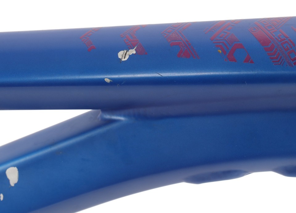 Polygon Trid 26" Wheel Aluminum Hardtail Dirt Jumper Frame BLUE Bike ...
