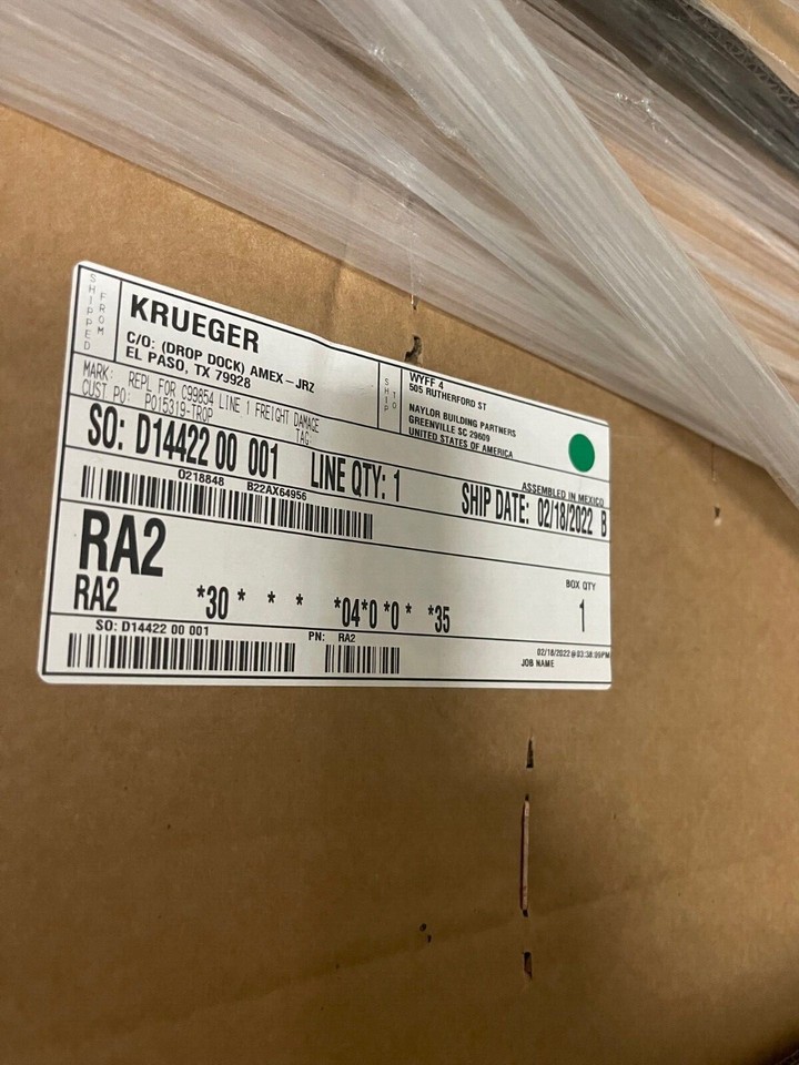 Krueger Round Ceiling Diffuser RA2 New in Box | eBay