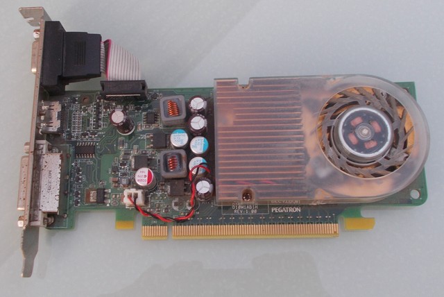 512mb HP NVIDIA GeForce G210 533207-001 PCIe VGA DVI HDMI Graphics ...