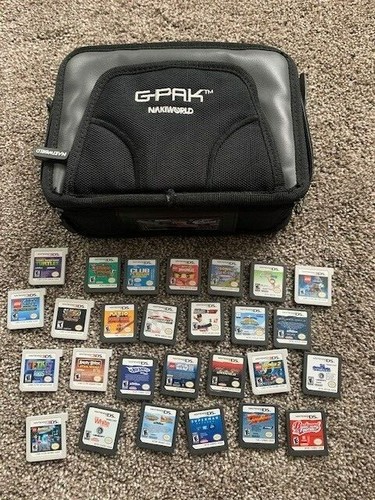 27 Nintendo DS/3DS Mixed Games w/ G-pak NakiWorld Case | eBay