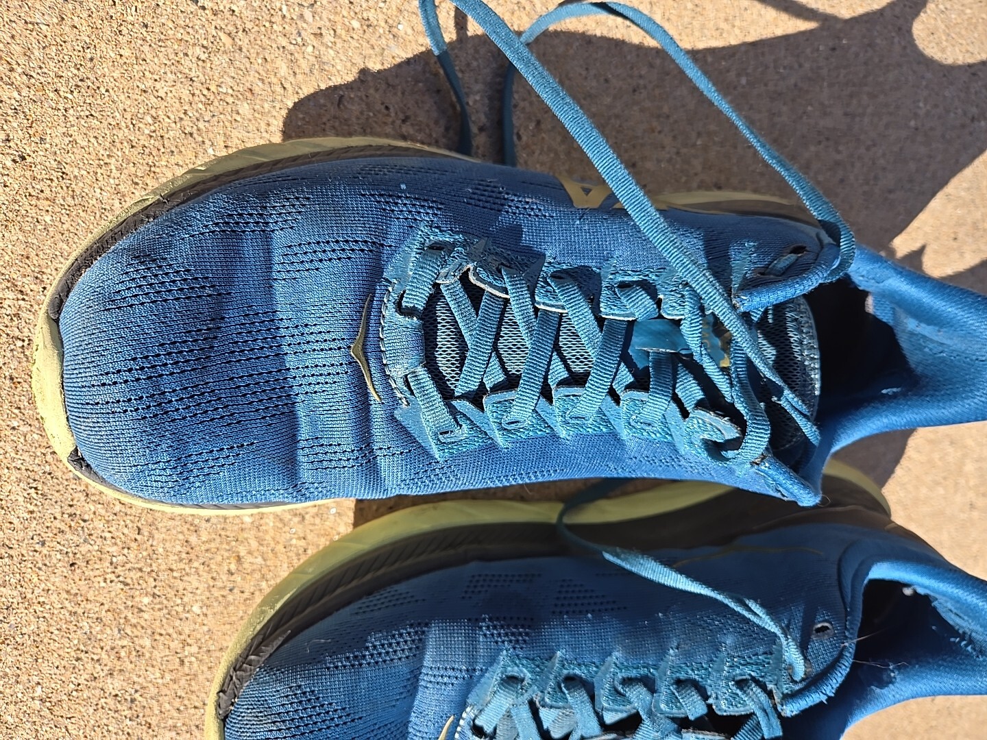 Hoka One One Mach 4 Low Top Shoes Profly Blue Coral Mens Size 11.5D | eBay