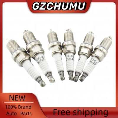 6Pcs Denso K16TR11 90919-01192 Spark Plugs For Toyota Tacoma Tundra ...