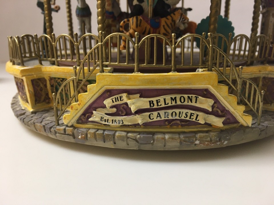 Lemax Belmont Carousel 2004 Village Collection Animated Lighted Orig ...