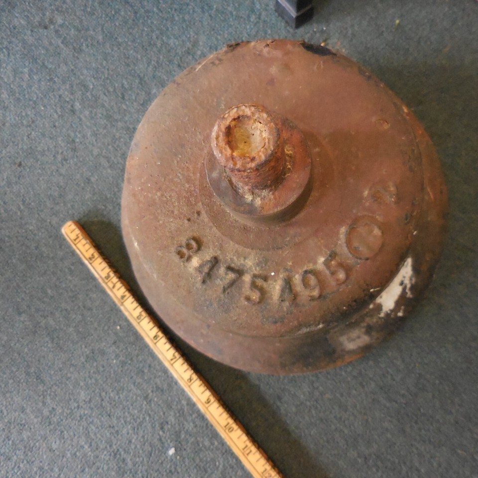 12 INCH BR 1090 PRIME MILW. LOCOMOTIVE CAST IRON BELL 8475495 | eBay