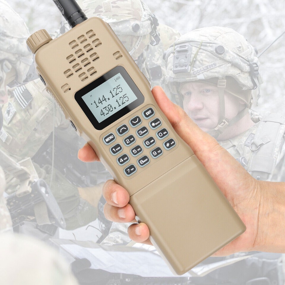 Baofeng Ar-152 Vhf/uhf Military Tactical Ham Two Way Radio Fm Walkie ...