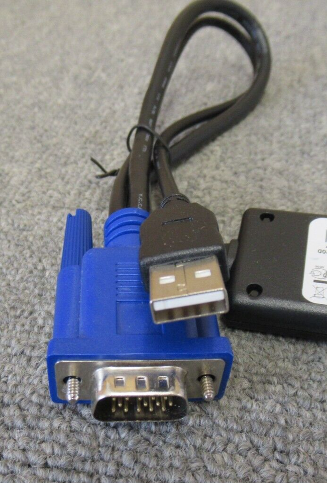 Dell UF366 0UF366 520-294-503 KVM System Interface POD Cable USB RJ45 ...