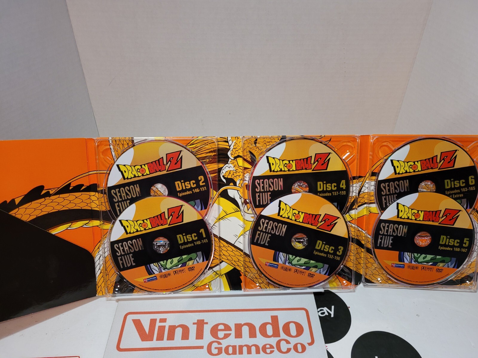 Dragon Ball Z - Season 5 (DVD, 5-Disc Set) 704400022470 | eBay