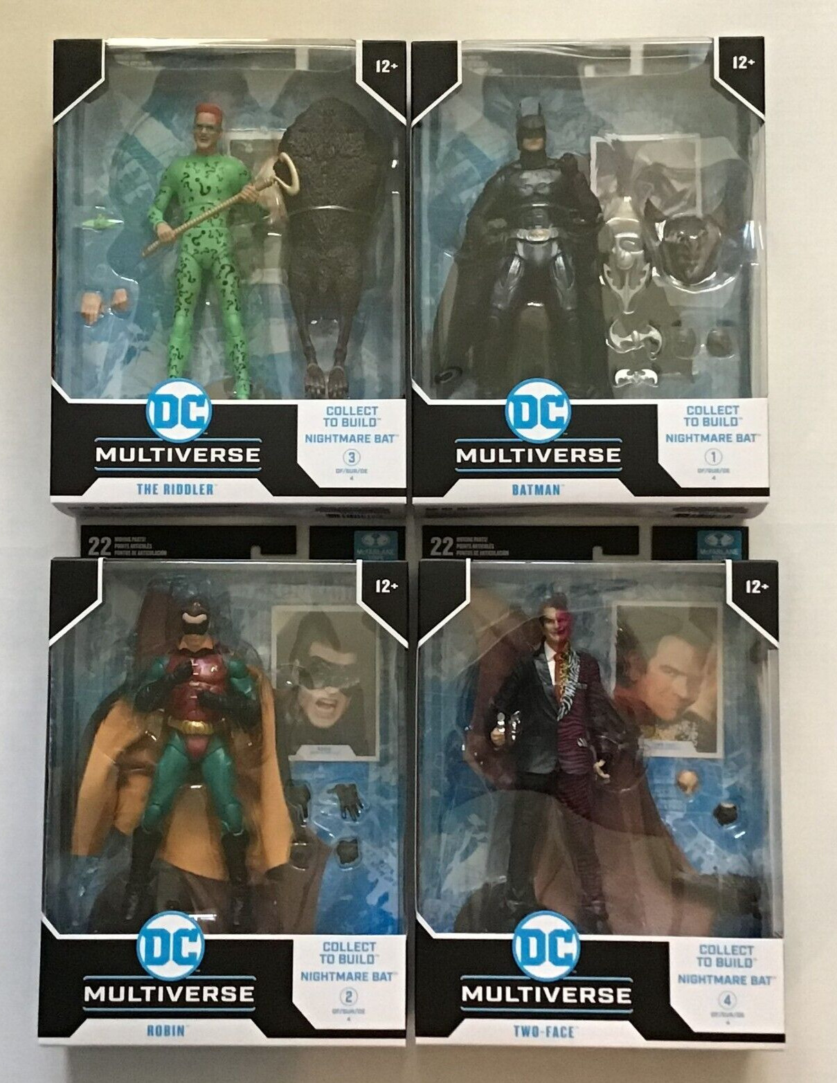McFarlane DC Build-A Figure Wave 13 Batman Forever 7'' Action Figure ...