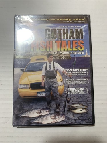 Gotham Fish Tales DVD Robert Maass New York City Fishing Documentary | eBay